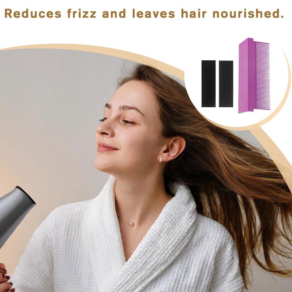 Silk Press Comb Attachment Clip-On Hair Straightener Attachment Heat ...