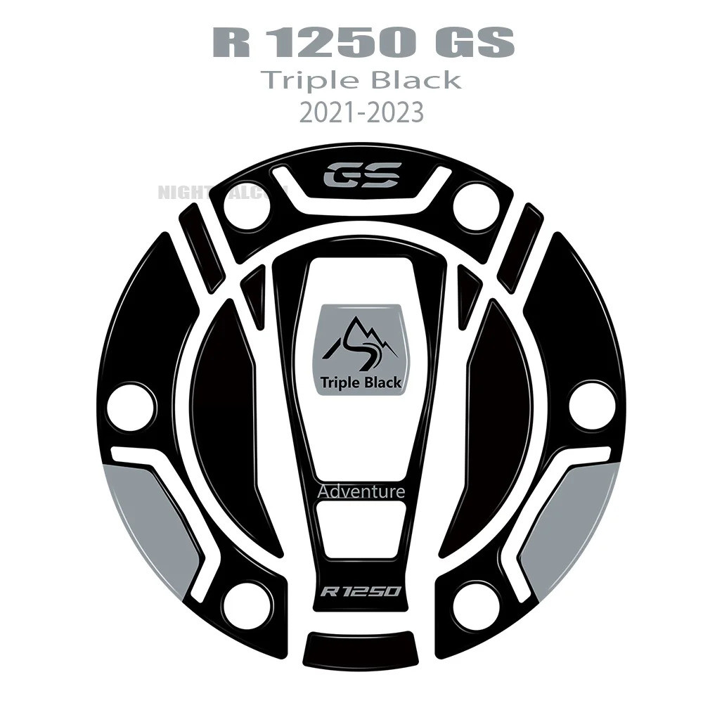 1250gs 2023 Motorcycle 3D Epoxy Resin Sticker Tank Cap Protection Decal ...