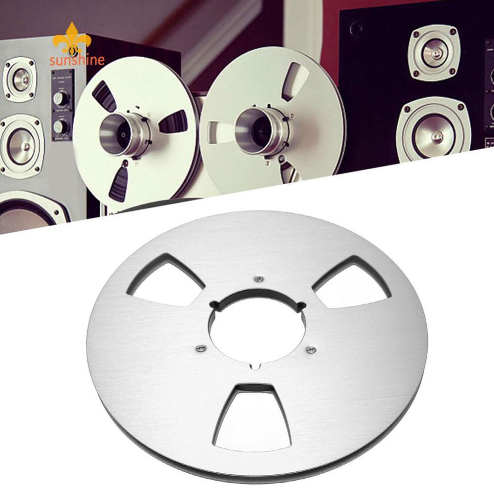 1/4 10.5 Inch Empty Tape Reel Aluminum Alloy Recording Takeup Reel 3 ...