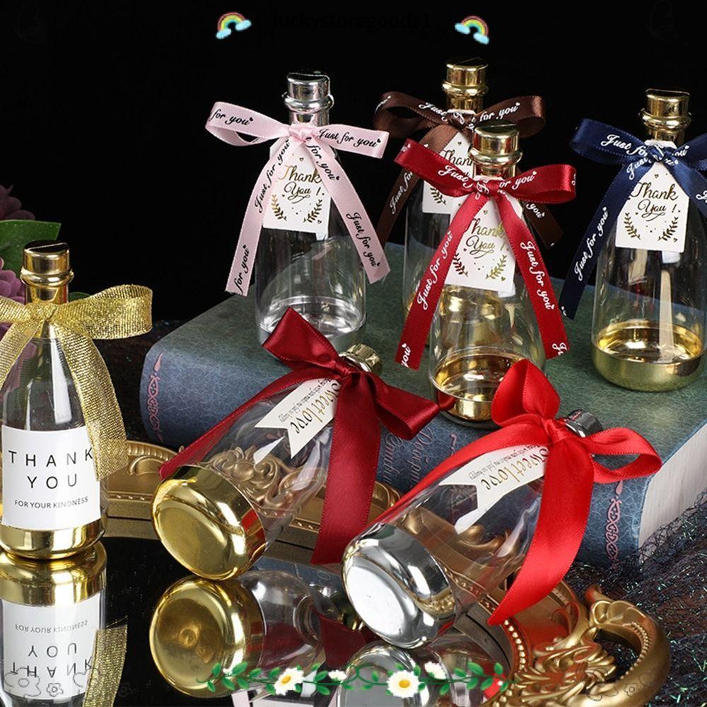 LUCKYSTOREGOODS Champagne Bottle Candy Box, Mini Creative Candy Storage ...