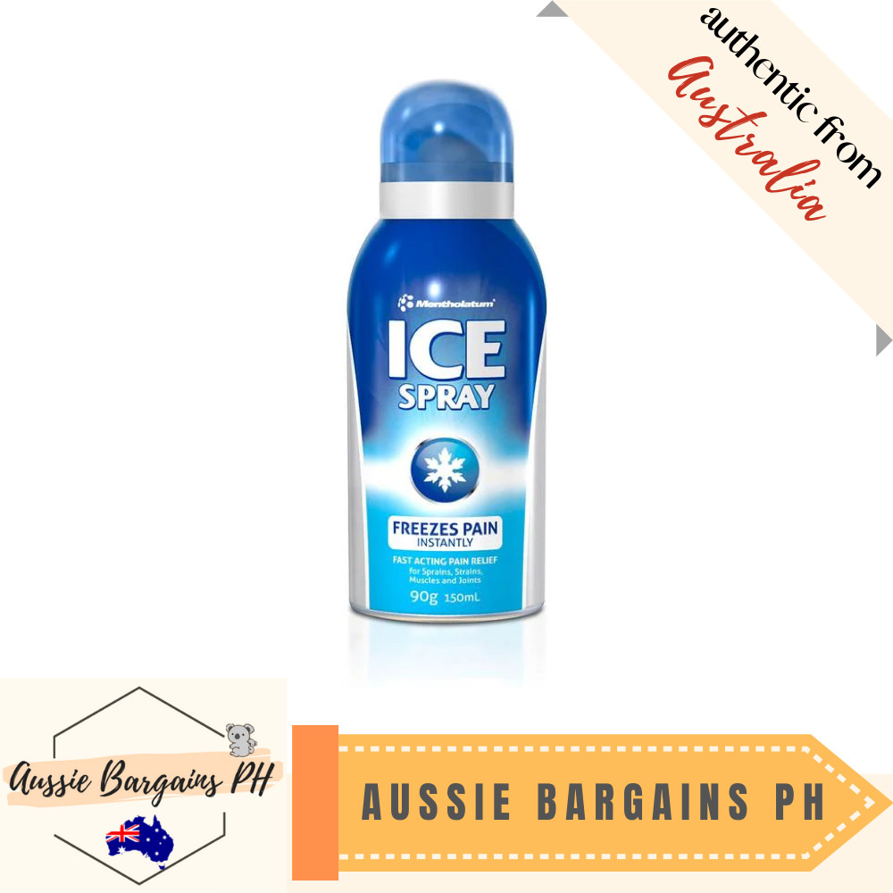 Mentholatum Ice Spray Pain Relief 150mL | Shopee Singapore