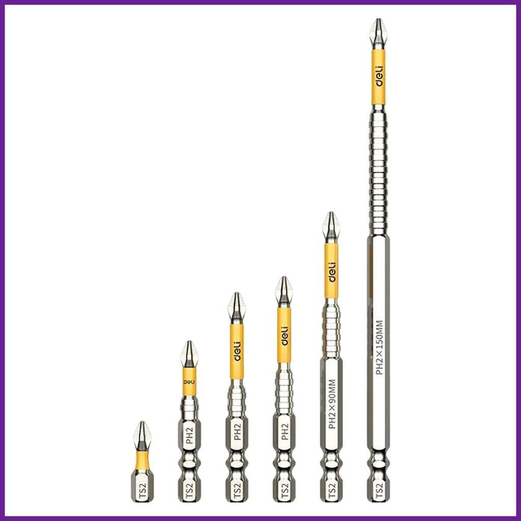 Magnetic Screwdriver Set Anti Slip 6 Pieces K5 Magnetic Drill Bits ...