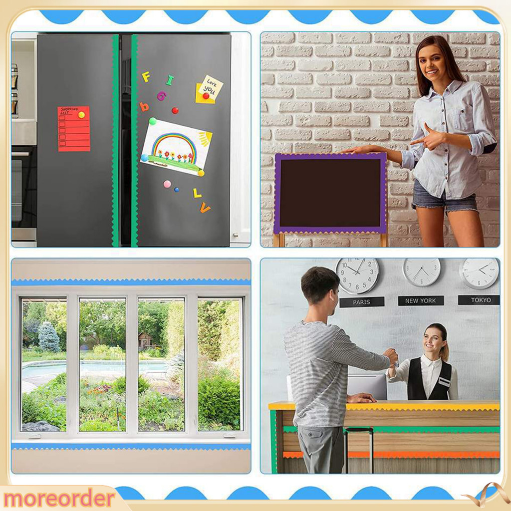 moreorders| Diy Border Decoration Border Stickers for Crafts Colorful ...