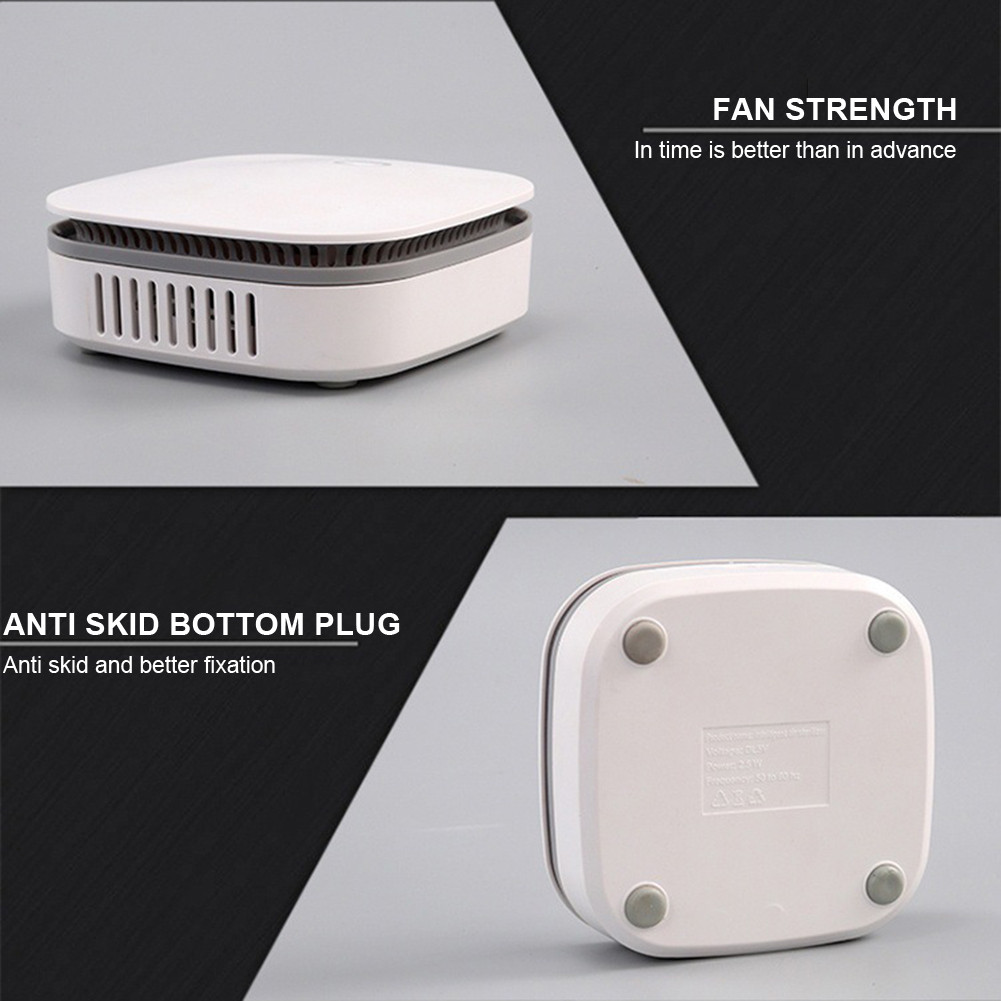 [New] Refrigerator Closets Fresh Deodorizer Air Cleaner Portable Ozone ...