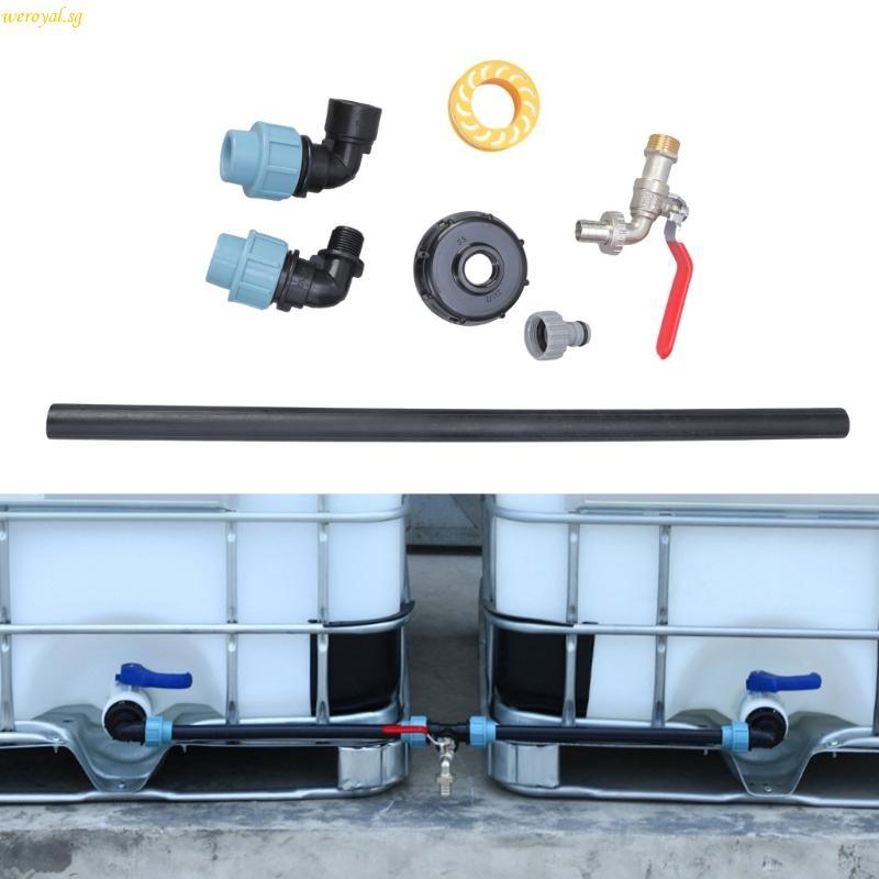 weroyal Small IBC Tank Linking System Water Storage Adapter Upgrades ...