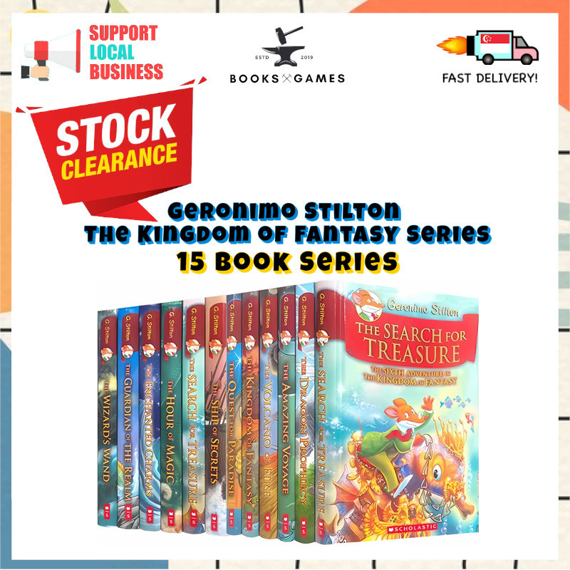 [🇸🇬 SG STOCK STOCK CLEARANCE] Geronimo Stilton The Kingdom of Fantasy ...