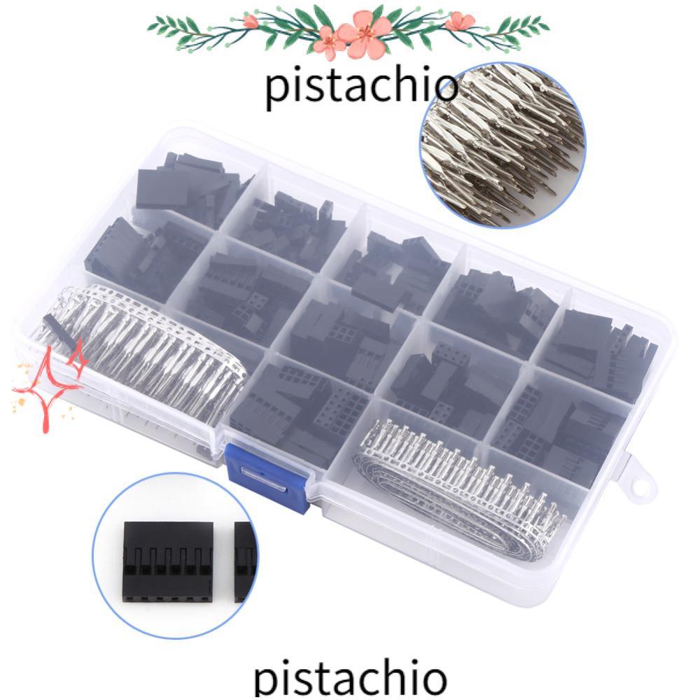 PISTACHIO 620PCS Jumper Wire Cable, Male/Female 2.54mm Pitch Pin Header ...