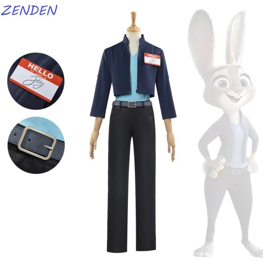 ZENDEN Zoo-topia Cosplay Costume, Judy Hopps Judy Bunny Rabbit Judy ...