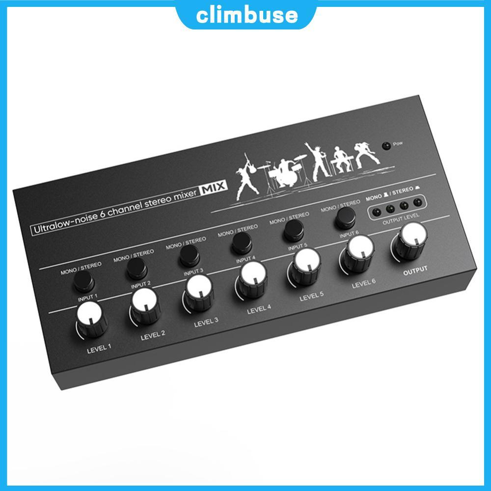 [New] Useful 6-Channel Mini Audio Mixer DC 5V Sound Mixer Ultra Low ...