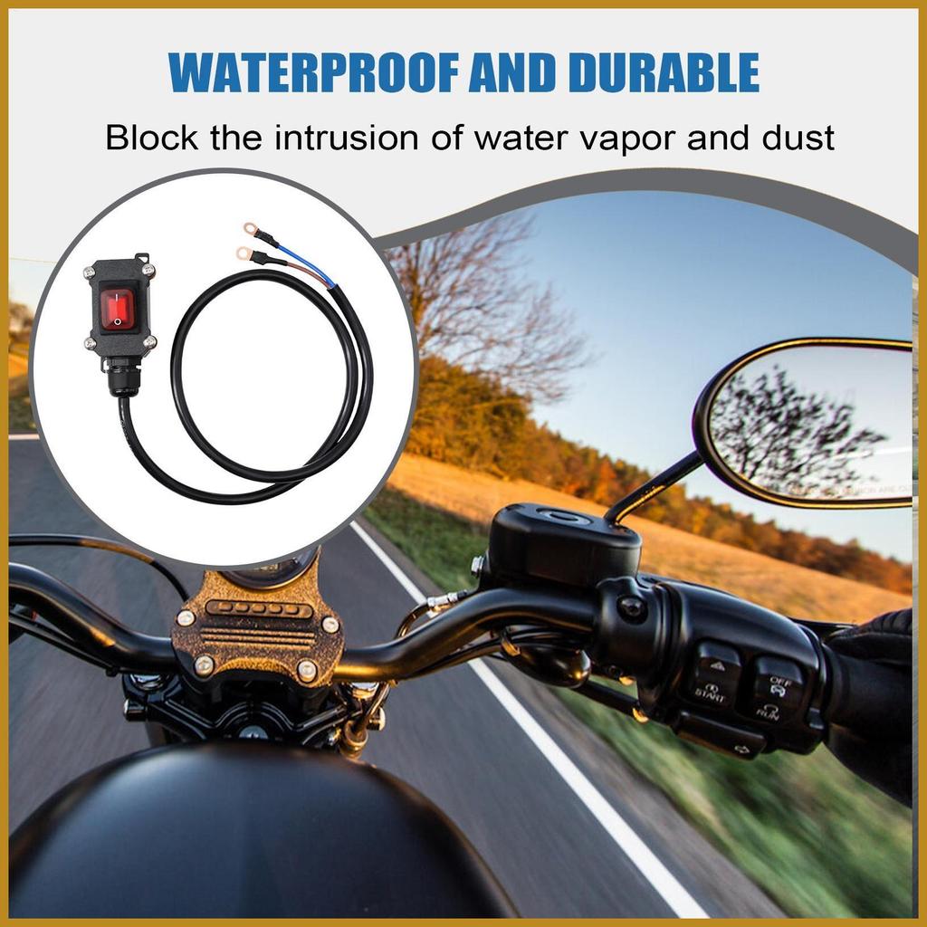 Car Battery Disconnect 12V/24V Cut Off Power Blocker Waterproof ...