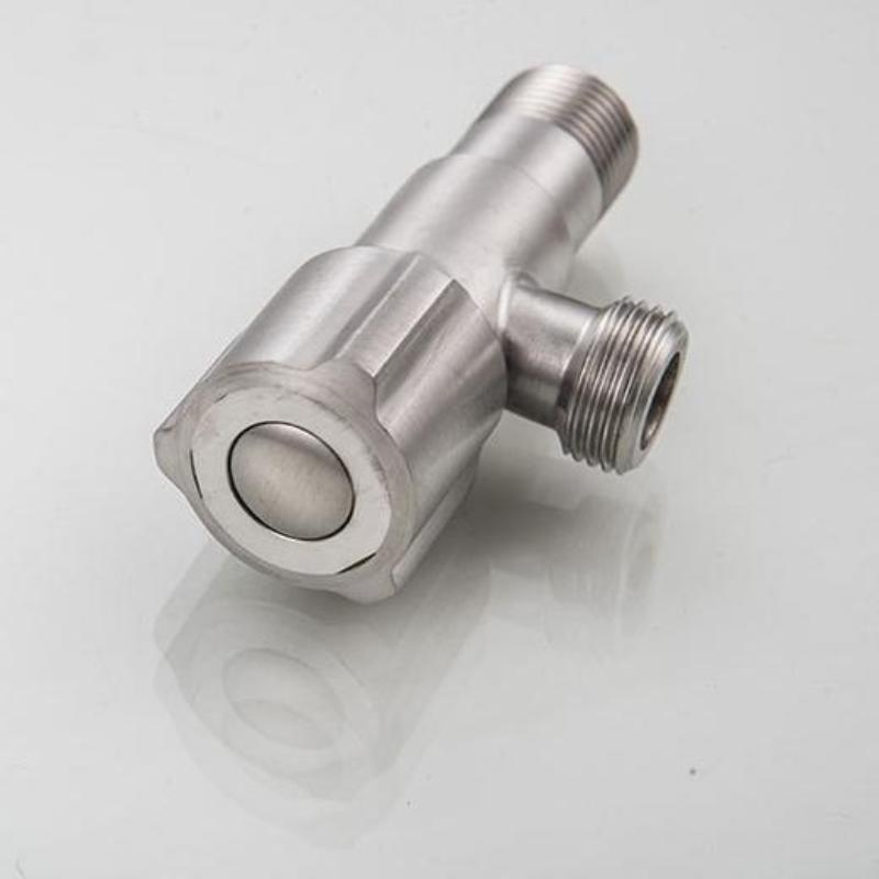 [ltc] Stainless Steel Angle Valve Toilet Water Valve Kitchen Sink Tap ...