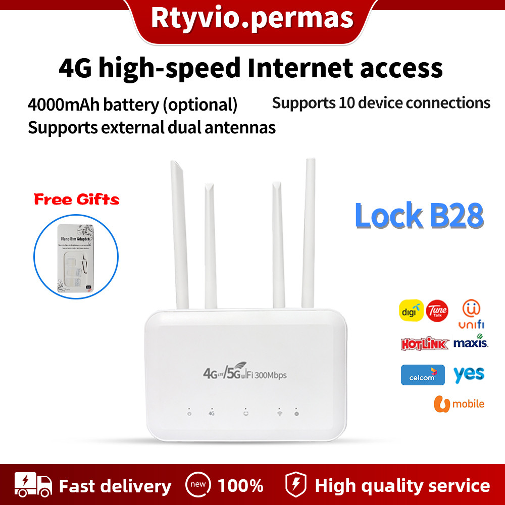 Band b28 modem New 4G Home Router Modem No fear of power outages router ...