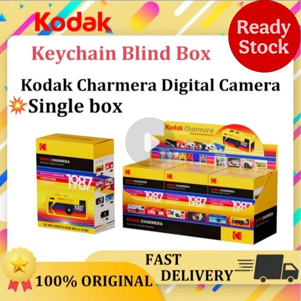 Kodak Charmera Digital Camera Keychain (BLIND BOX) | KODAK CHARMERA ...
