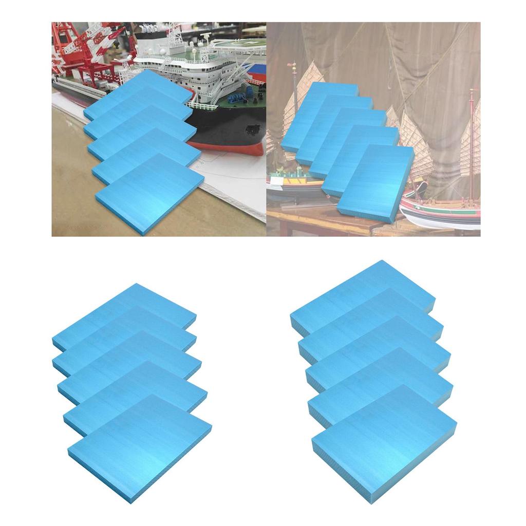 [trdfdv] 5 Pieces Model Making Foam Boards Rectangular XPS Craft Boards ...