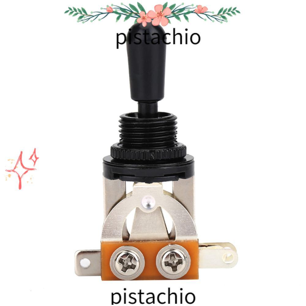 PISTACHIO 3-Way Pickup Selector , Black Tip Short Straight Guitar ...