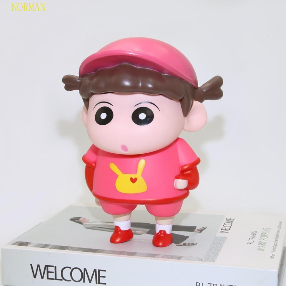 NORMAN Crayon Shin Chan Money Boxes, Figure Model Decorative Crayon ...