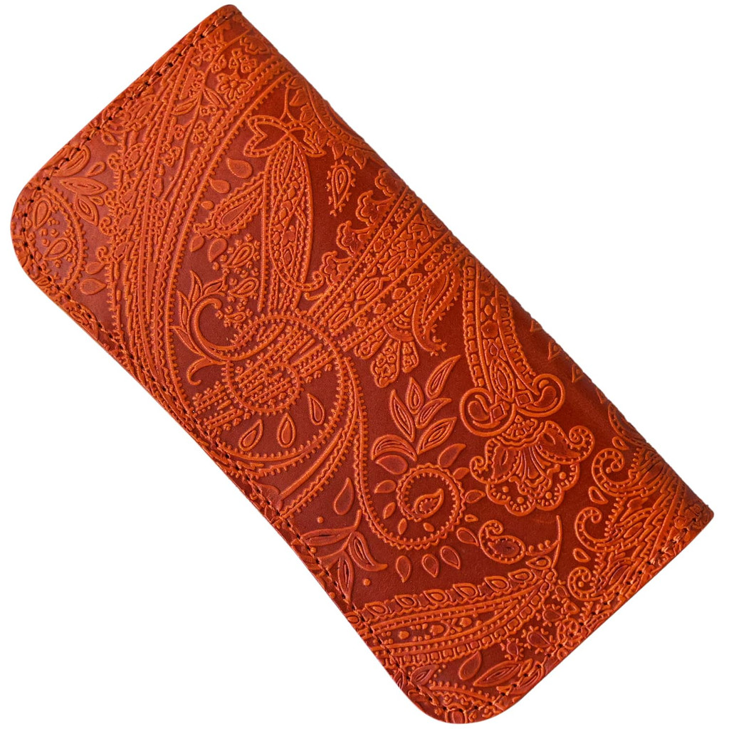 [Vincent Crafted] Made in Japan Tochigi Leather Paisley Long Wallet ...
