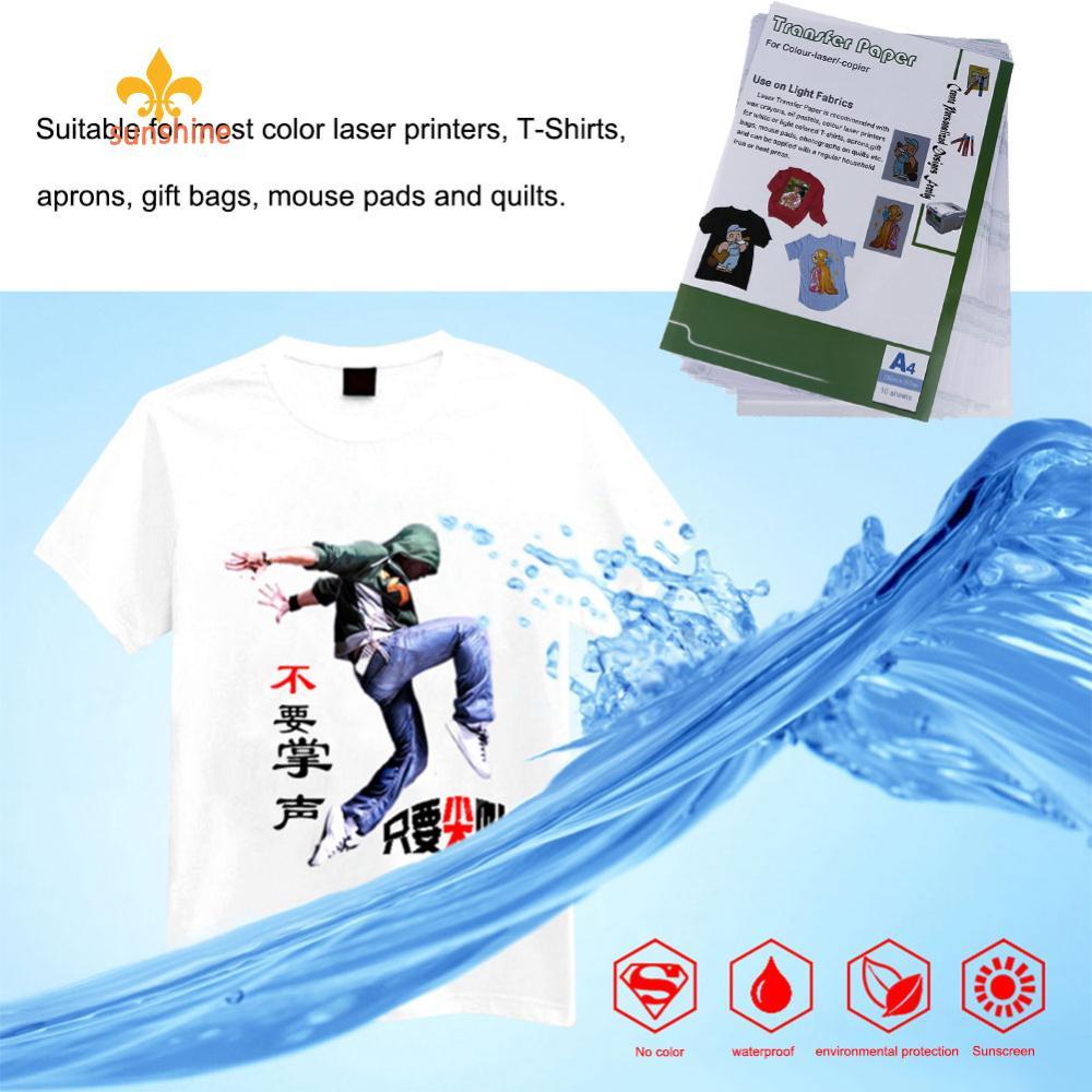 10pcs Thermal Transfers Paper Realistic Effect Sublimation Print Paper ...