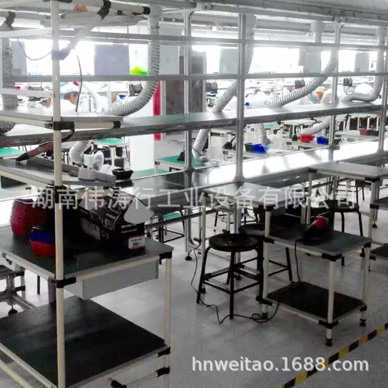 Fixed Anti-static Assembly Line Factory Automation Conveyor Belt ...