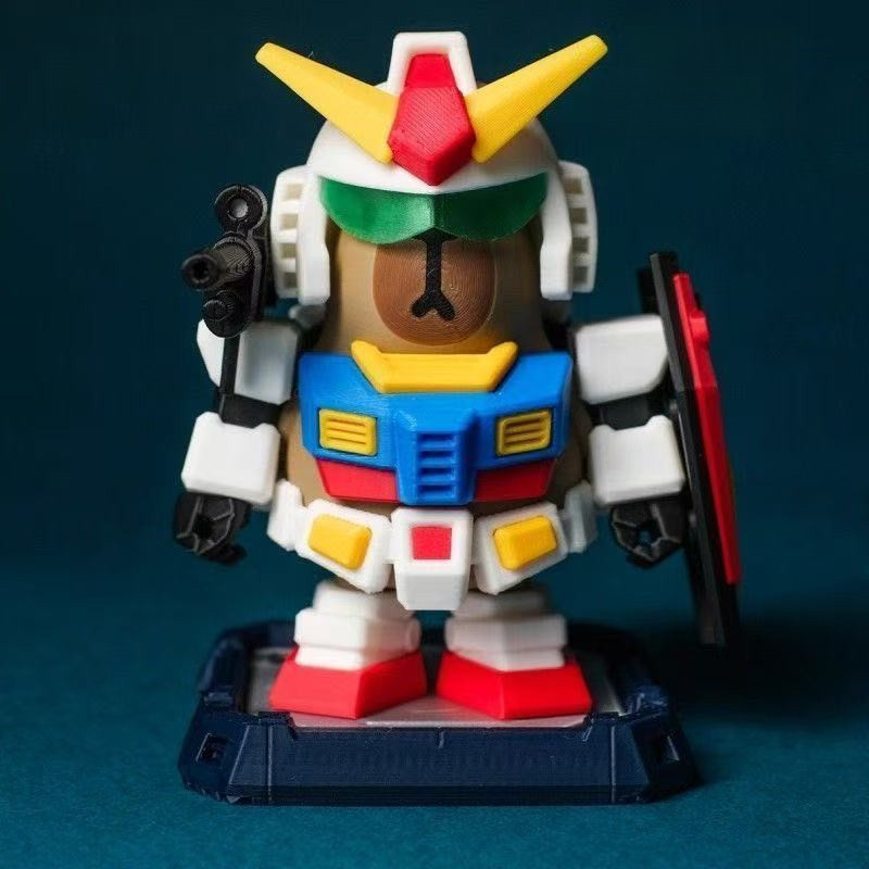 [Genuine]Xiaohongshu Same Style Iron Man Capybara Figurine Creative ...