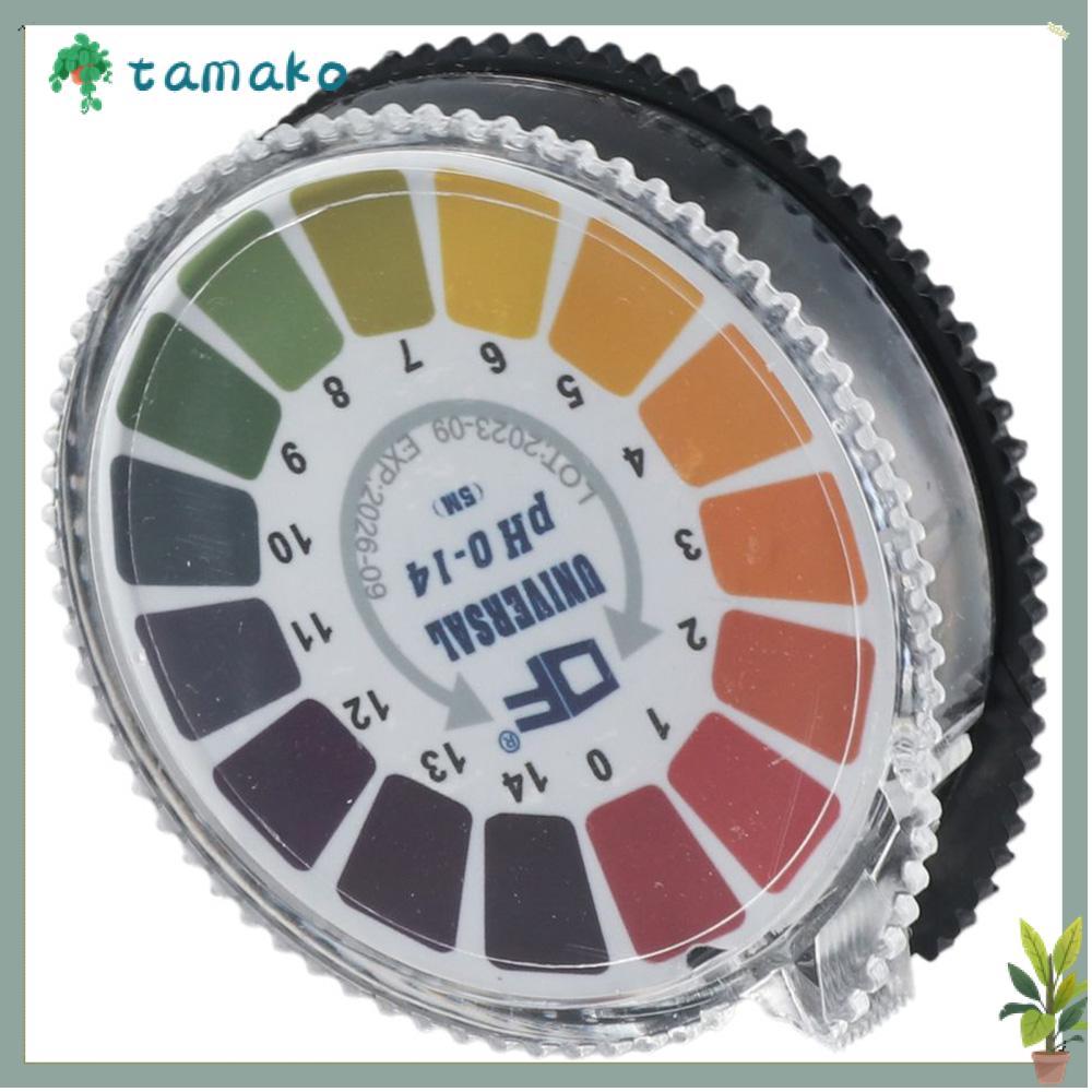TAMAKO 1/2 Rolls PH Test Paper Strip Roll, 5m/roll PH 0-14 Test Paper ...