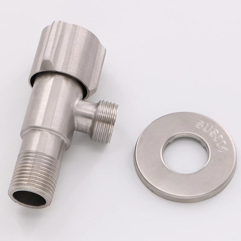 [ltc] Stainless Steel Angle Valve Toilet Water Valve Kitchen Sink Tap ...