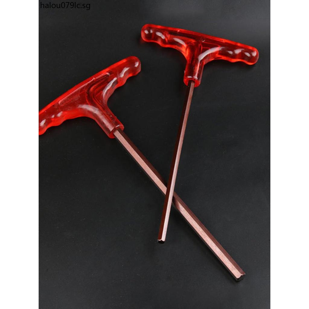 T-Type Allen Wrench 6 Angle Key Screwdriver Inner Hexagonal Angle Flat ...