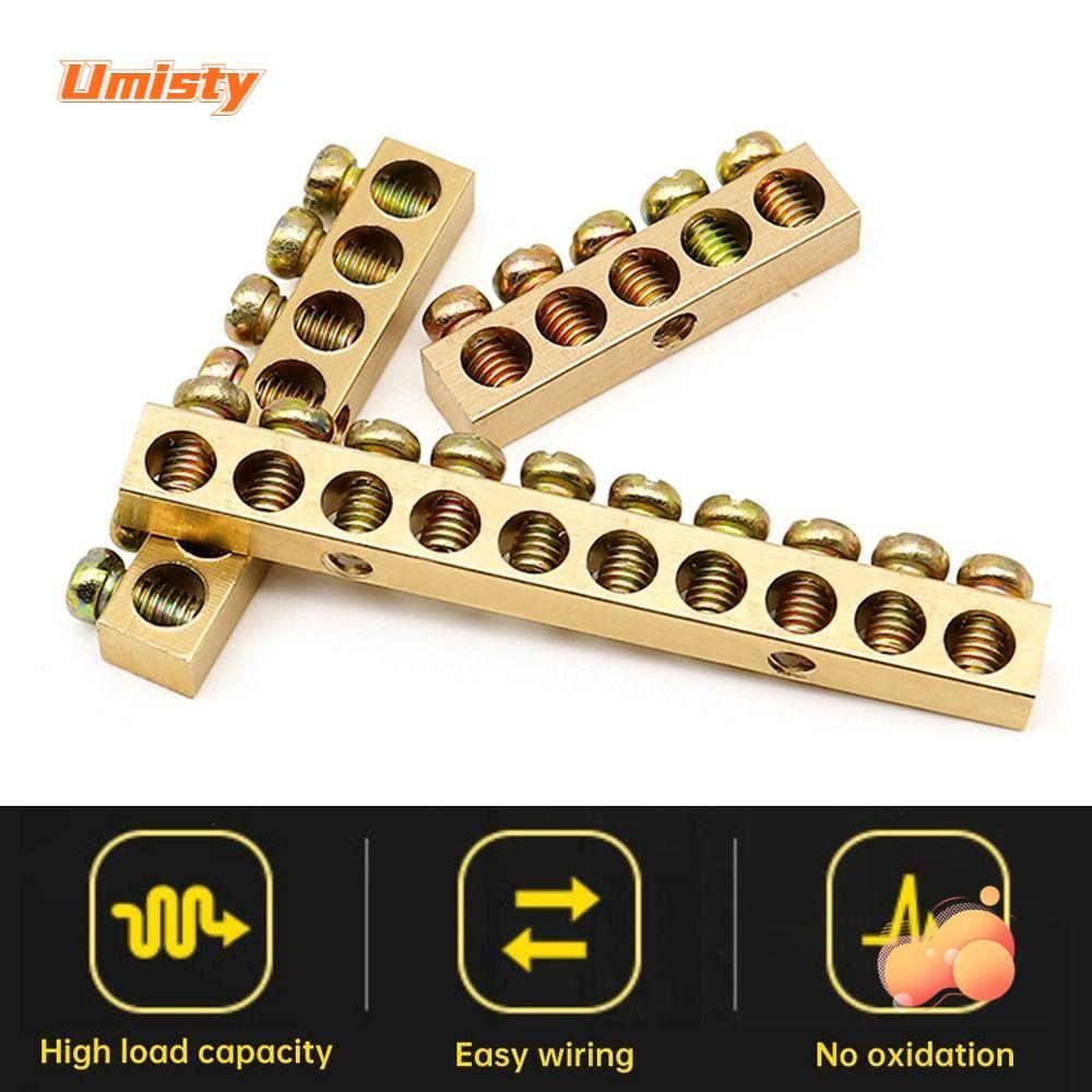 UMISTY Wire Connector, Multi-specification Copper Copper Bar Terminal ...