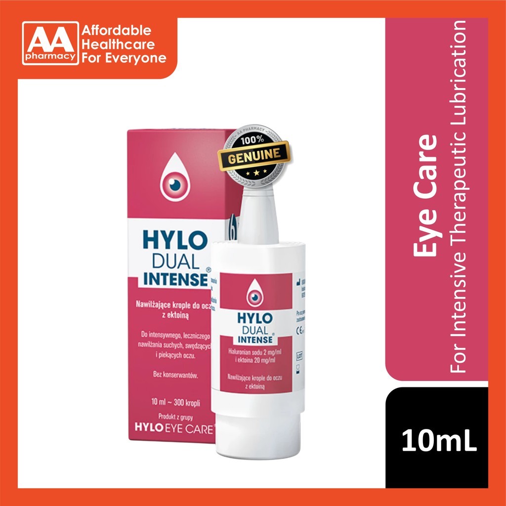 Hylo Dual Intense Eye Drops with Ectoine 10mL | Shopee Singapore