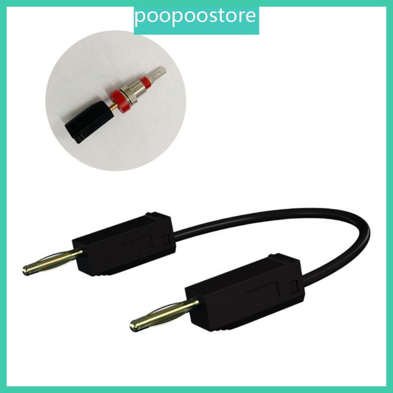 poo 2mm Banana to Banana Plug Test Leads for Multimeter Measuring Line ...