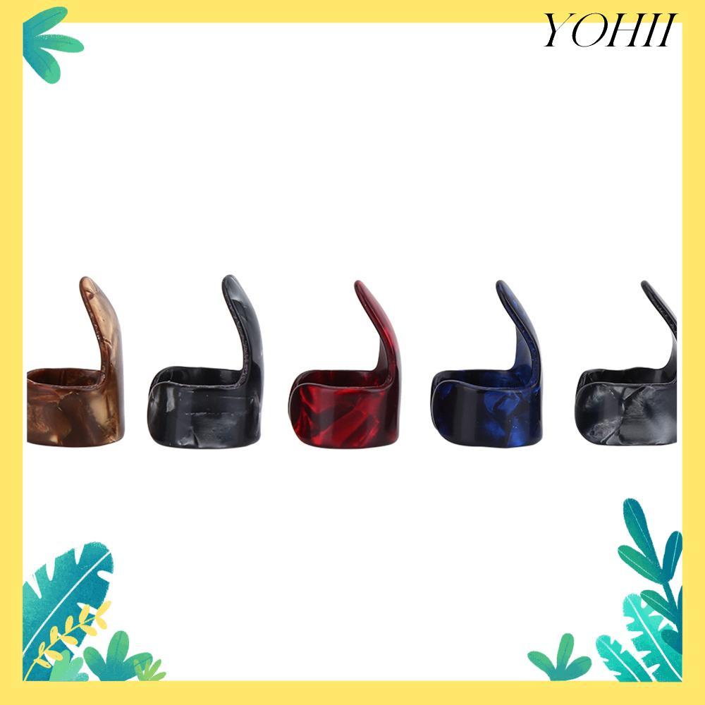 YOHII 15PCS Finger Picks , Multiple Colors Ring Style Picks Thumb Pick ...