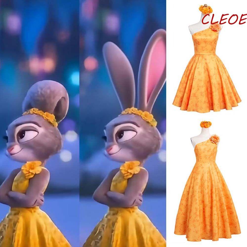 CLEOES Zoo-topia Cosplay Costume, Zoo-topia 2 Judy Hopps Judy Yellow ...