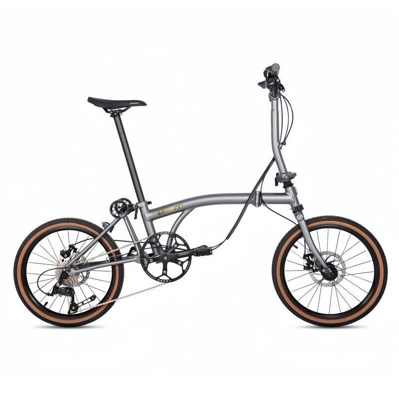 Litepro 20 Inch 9-Speed Folding Bike Aluminum Alloy Frame 53T CNC ...