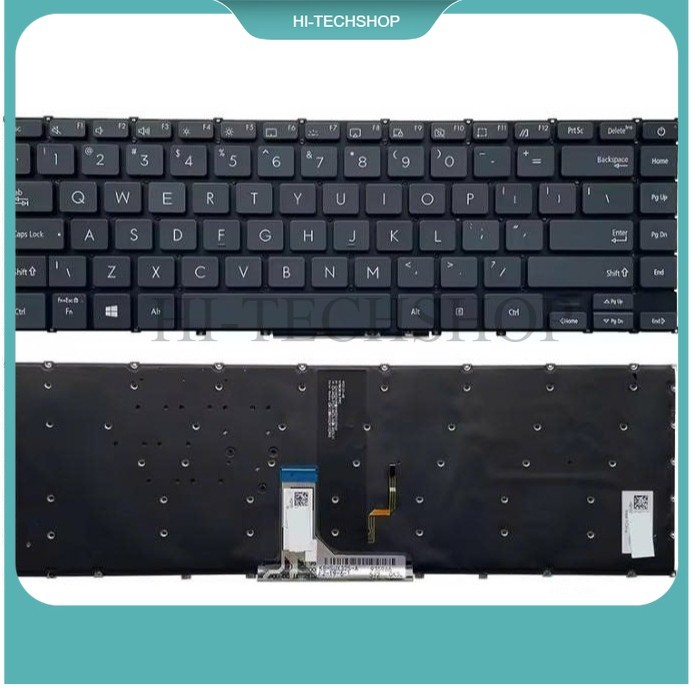 [New] Good Asus Zenbook 13 Ux325 Laptop Keyboard with Light | Shopee ...