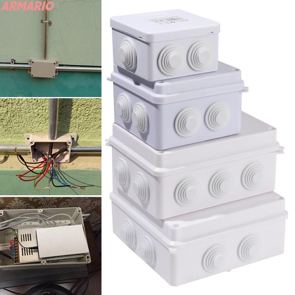 ARMARIO Junction Box IP65 ABS Plastic Connection Cable Branch Electric ...