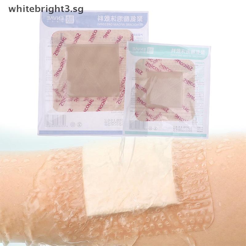 【whitebright】 Silicone Foam Dressing,Waterproof Dressing Wound Bedsore ...
