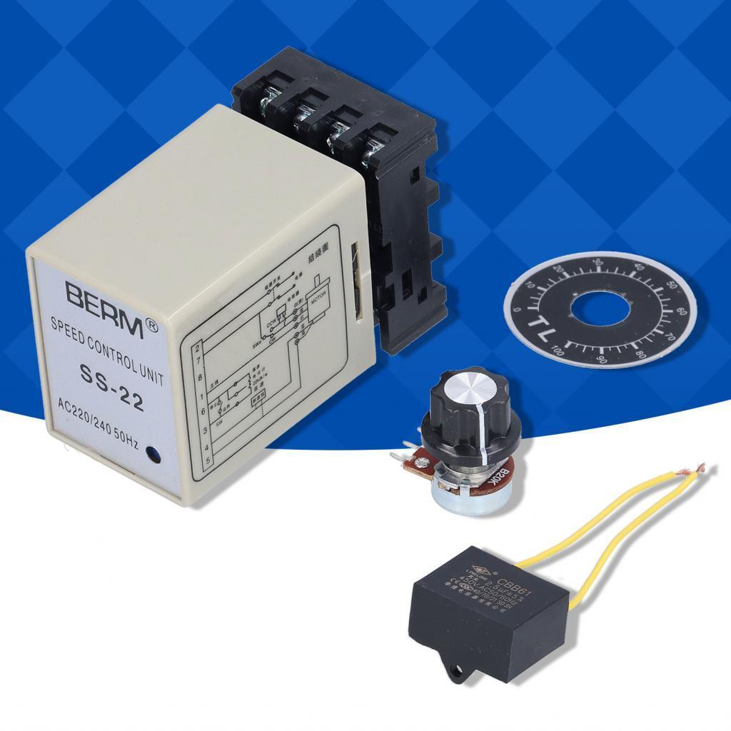 Speeds Regulator Real Time Display 50Hz Adjustable Electric AC Motor ...