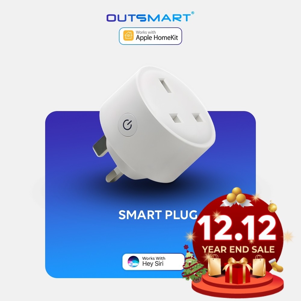 Outsmart® Matter Smart Plug Hey Siri Home App Control | Shopee Singapore