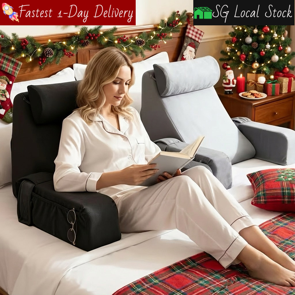 [24h-Ship]Reading Cushion Pillow Backrest Support Reflux Cushion For ...