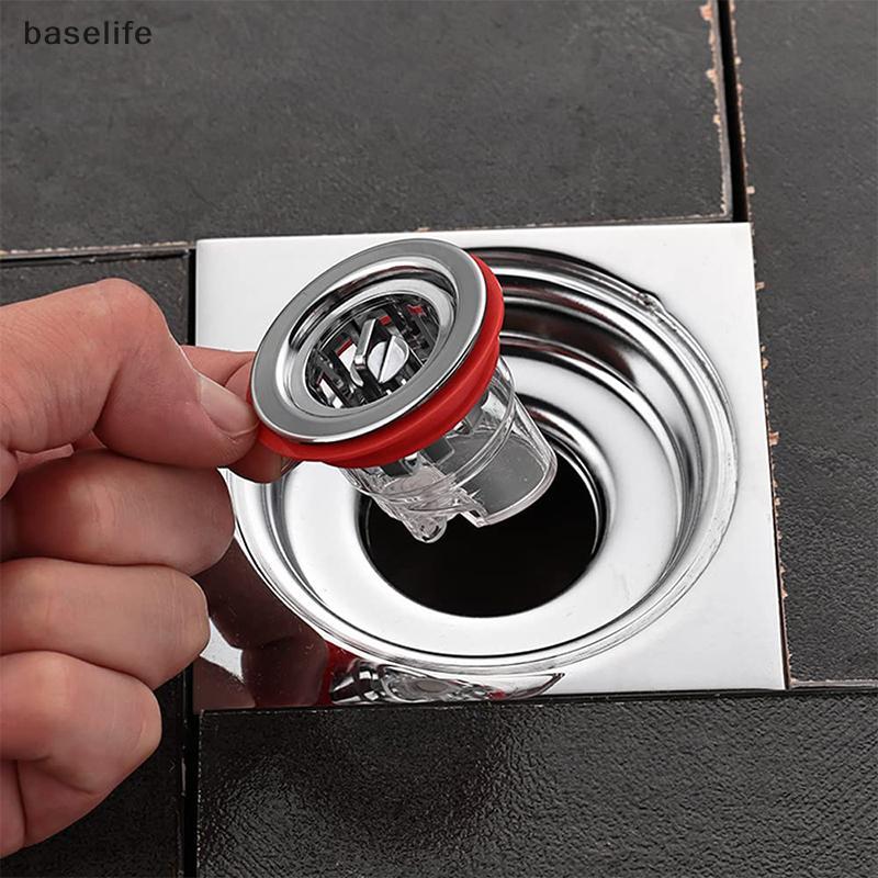 [baselife] Odor Proof Floor Drain Core Silicone Shower Floor Drain Plug ...