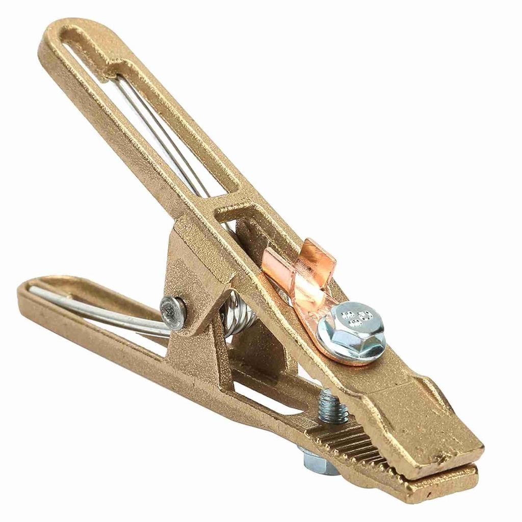 Welding Ground Clamp, Brass A Shape Welding Earth Clamp for Welding ...