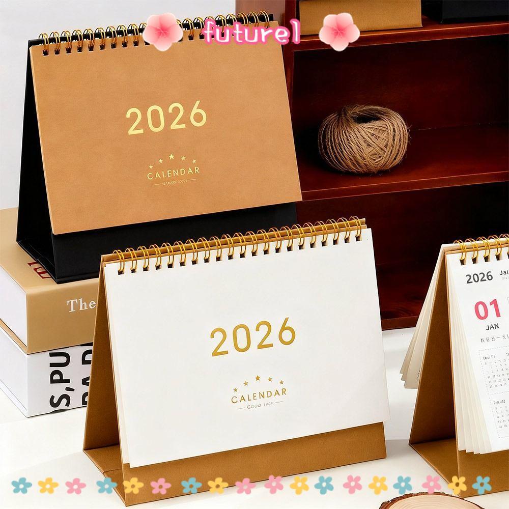 FUTUREE Desktop Paper Calendar, 2026 Multi-function Planner Scheduler ...