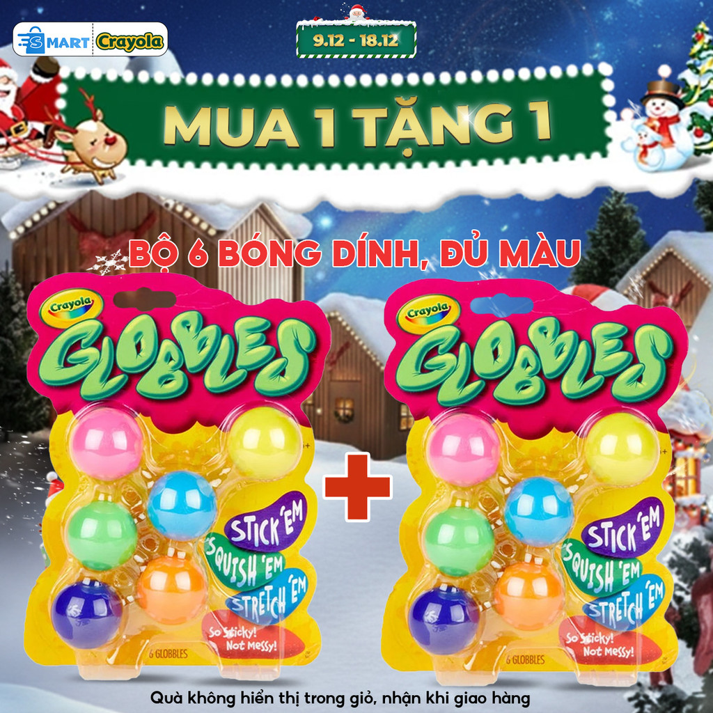 Set of 6 Crayola sticky balls, All colors - 747294 [CRAYOLA-LIQUIDATION ...
