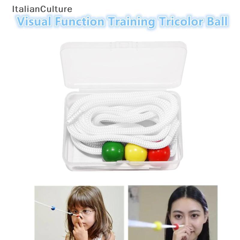 ItalianCulture Sports Eye Sight Train Three Beads Brock String Vision ...