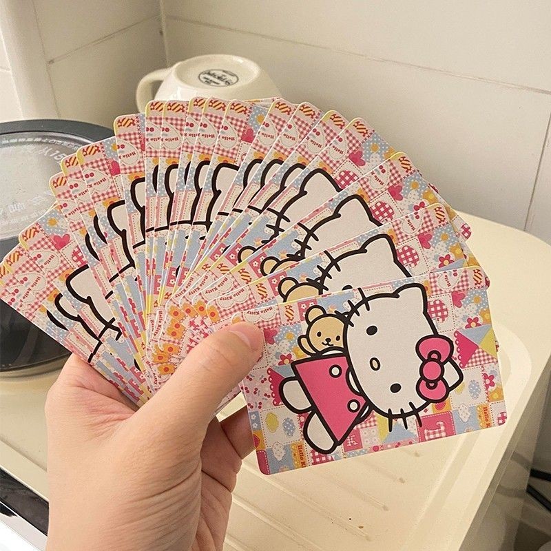Two-dimensional Hello Kitty playing cards peripher Two-dimensional ...