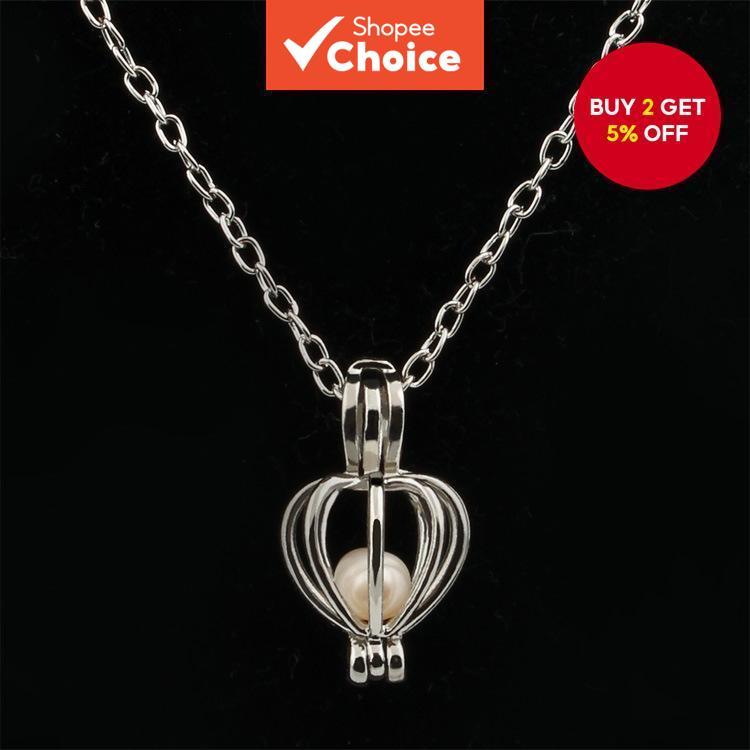 Necklace Palawan Island Heart Pearl Necklace Gift Box, Filipino ...