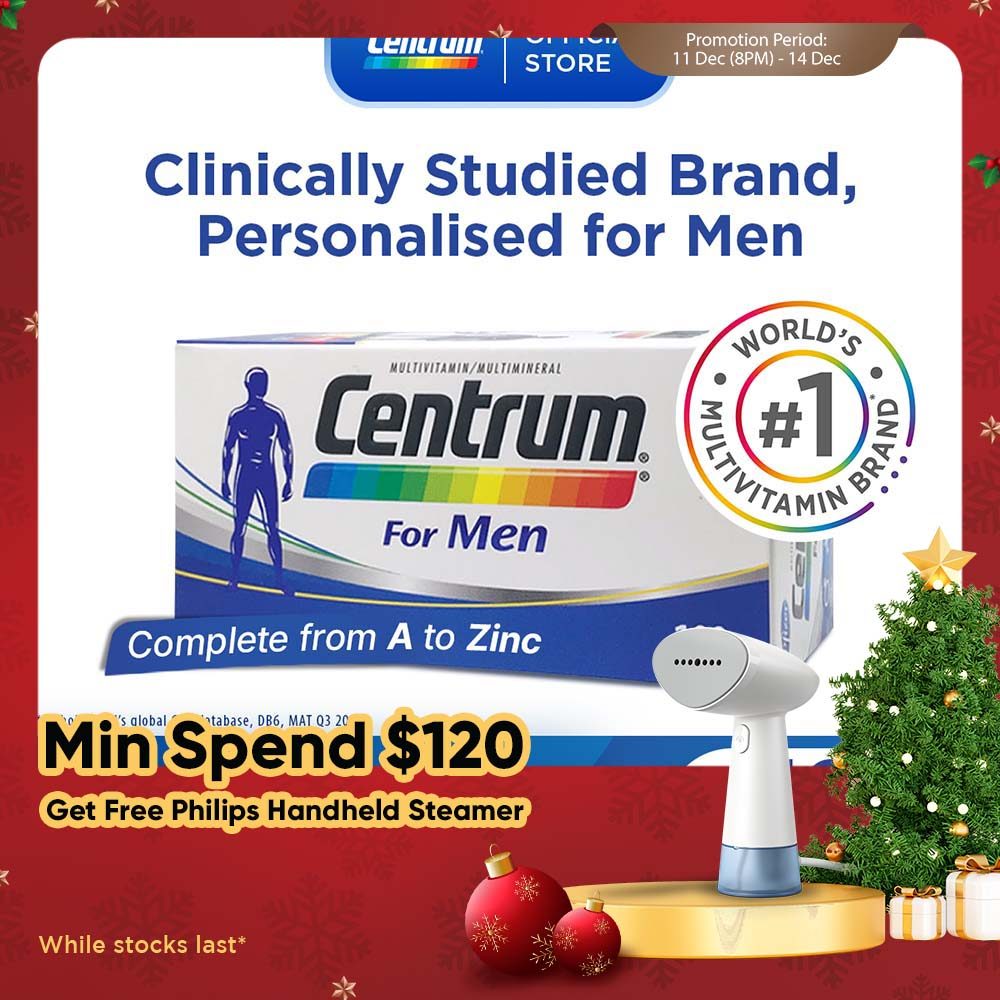 CENTRUM Multivitamin Supplement for Men, Energy, Vitality, Immunity ...