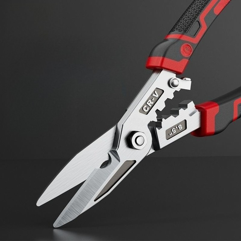 Multifunctional 8.5 Inch Tin Snip Straight Snipper Cutting Heavy Duty ...
