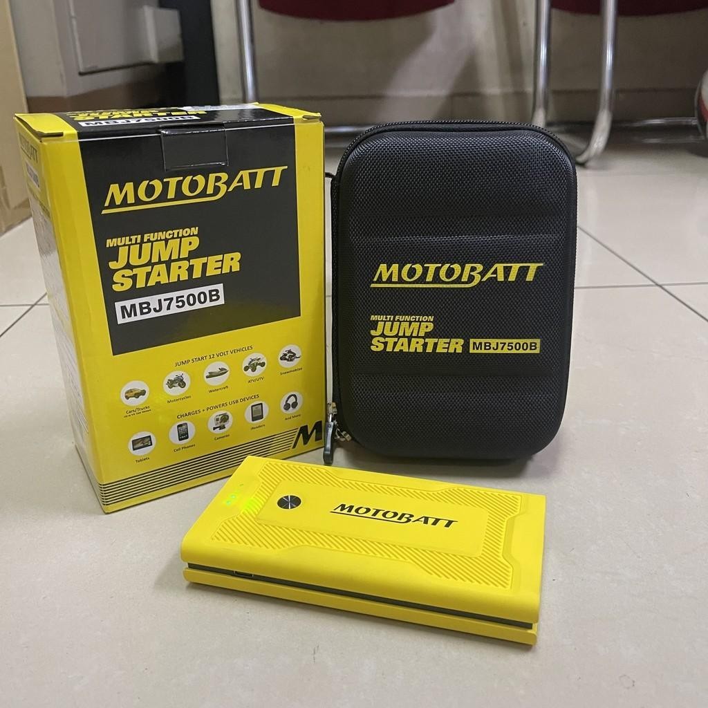 MOTOBATT MULTI FUNCTION JUMP STARTER MBJ7500B LITHIUM JUMP STARTER 7500 ...