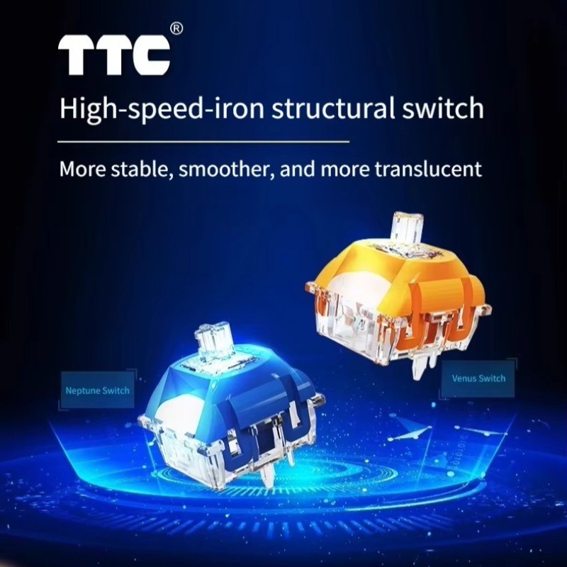 TTC Venus Switch Neptune Switch Linear 10PCS 5Pin MX Switch with Light ...